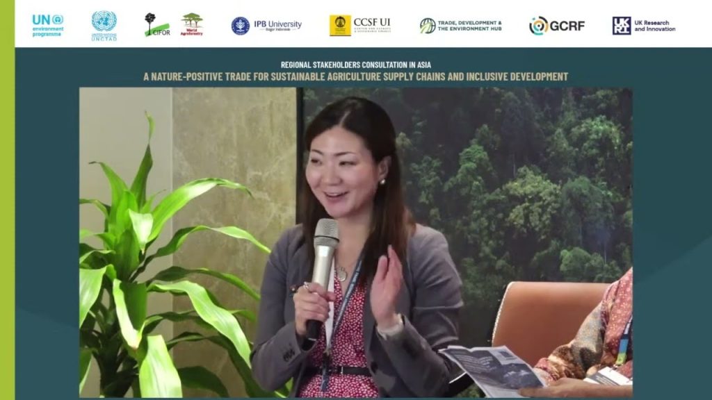 A nature-positive trade for sustainable agriculture supply chains and inclusive development ...