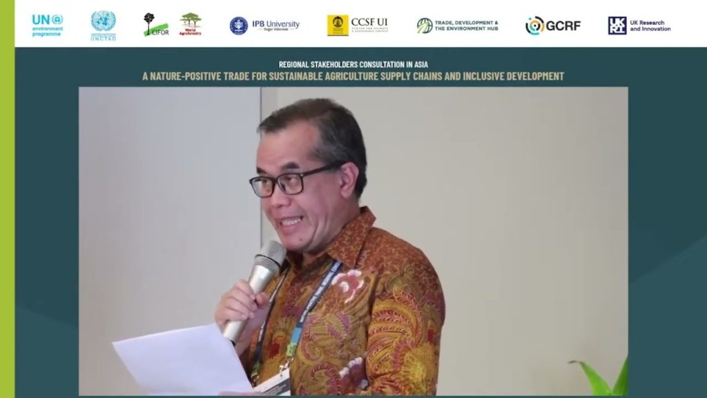 A nature-positive trade for sustainable agriculture supply chains and inclusive development ...